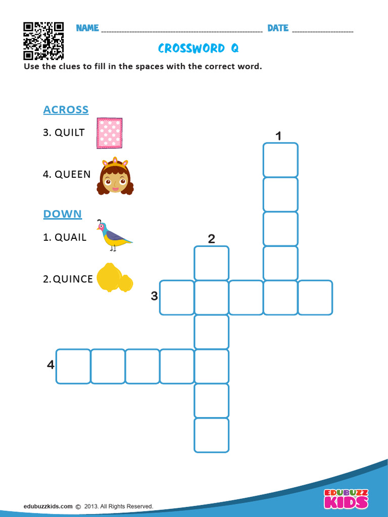 Crossword Q Puzzle Instructions | PDF