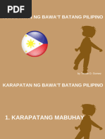 10 Mga Karapatan NG Bata | PDF
