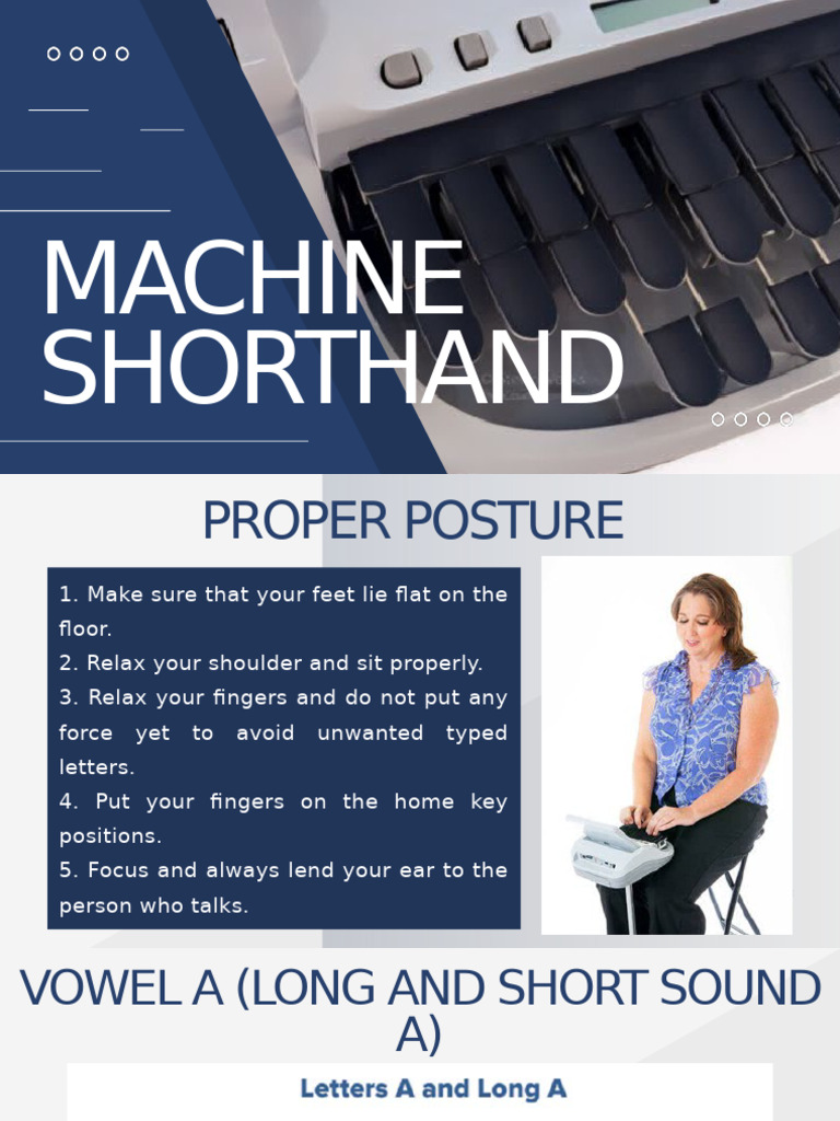 Machine Shorthand Basics Guide | PDF