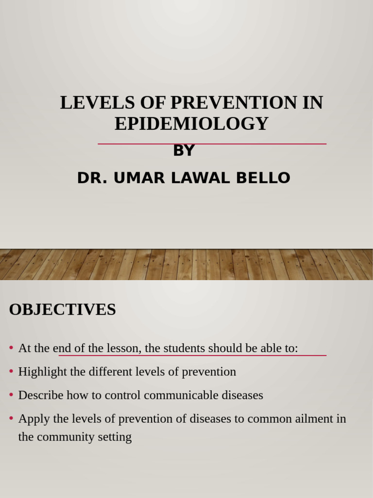 Levels of Infection Prevention Explained | PDF | Preventive Healthcare ...