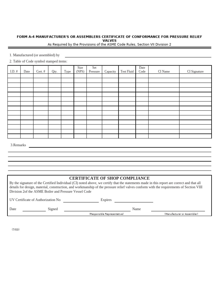 Interactive Form A-4 | PDF
