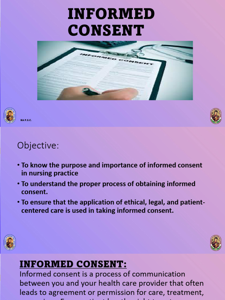 Informed Consent | PDF