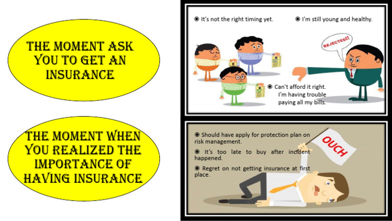 The Moment Ask You To Get An Insurance | PDF