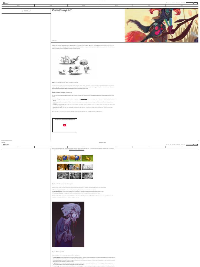 What Is Concept Art - School TAI | PDF | Narrative | Design