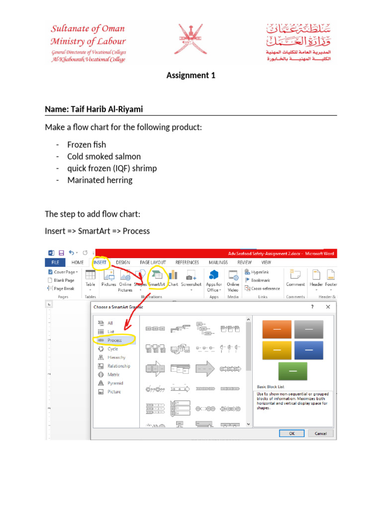 Adv - Seafood Safety Assignment | PDF | Smoking (Cooking) | Food Science