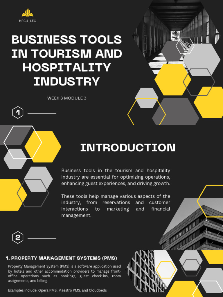 Essential Business Tools in Hospitality | PDF | Analytics | Marketing
