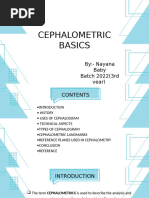 Lateral Cephalometric X-Ray | PDF | Dentistry Branches