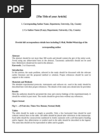 Plos One Template | PDF