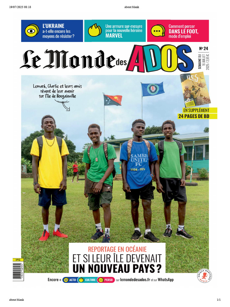 Le Monde Des Ados | PDF