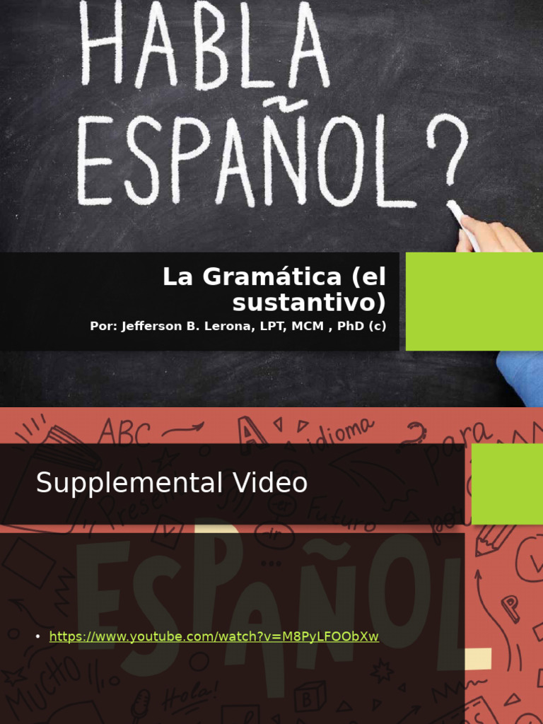 Gender Rules for Spanish Nouns | PDF | Grammatical Gender | Plural