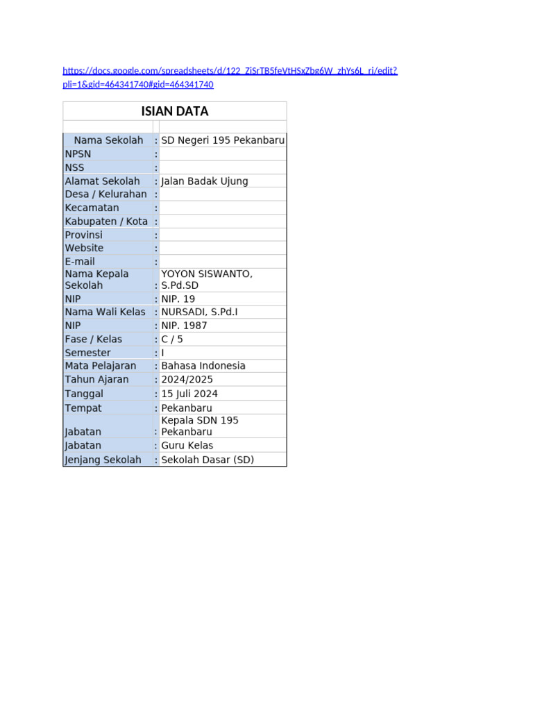 Contoh Modul Ajar (Bahan) | PDF