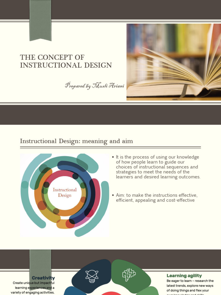 The Concept of Instructional Design | PDF