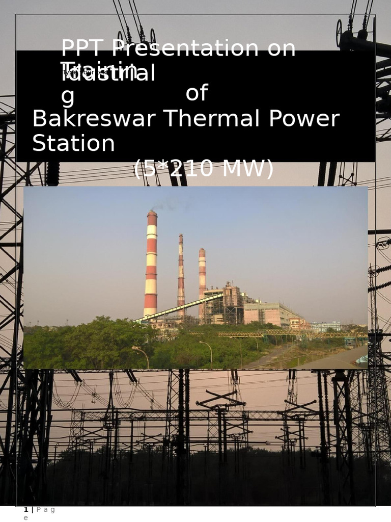 WBPDCL Bappa | PDF | Boiler | Transformer
