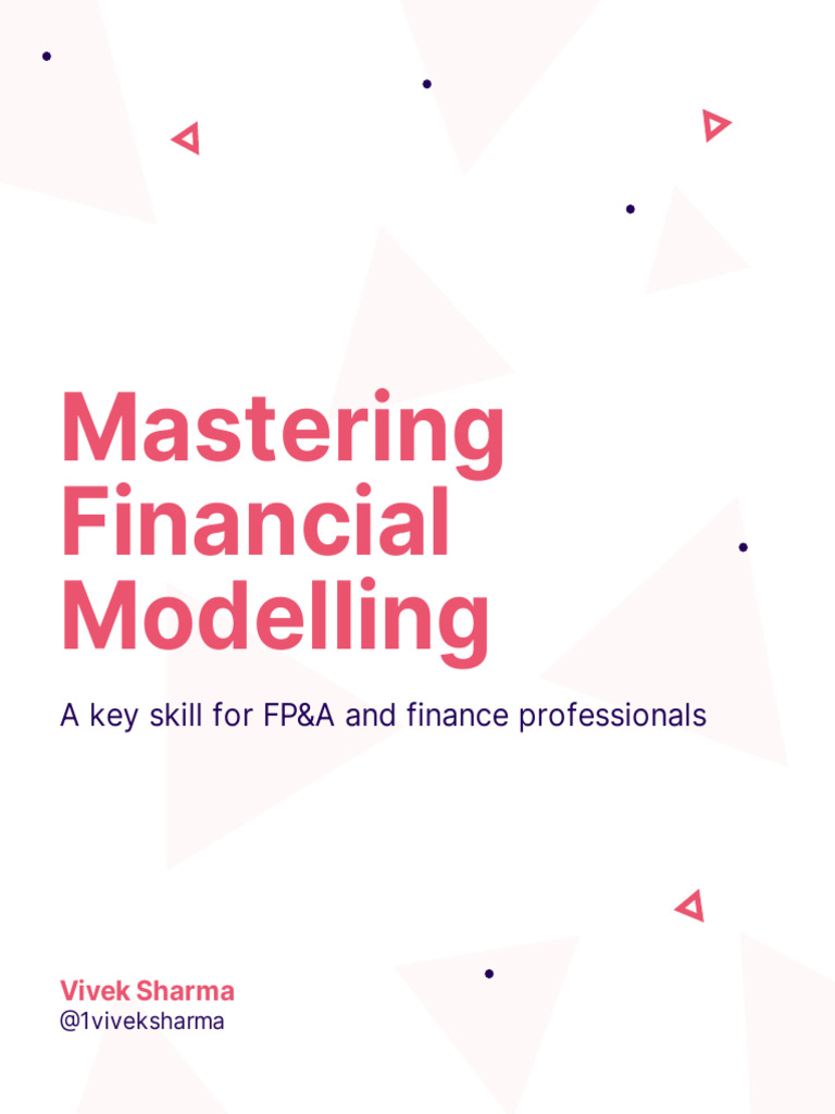 Mastering Financial Modelling | PDF | Mergers And Acquisitions | Discounted Cash Flow