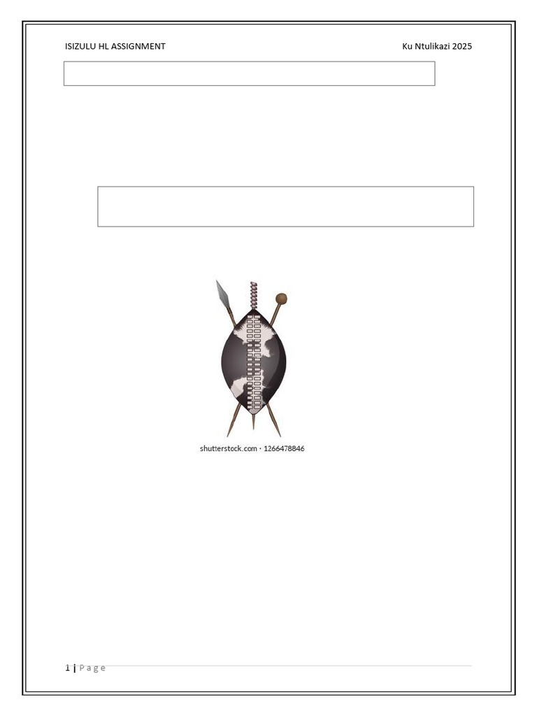 Assignment Term 3 Isizulu 2025 | PDF | Chess Theory | Chess Openings