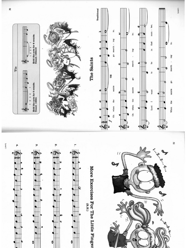 Finger Lesson Made Easy Level 1B | PDF