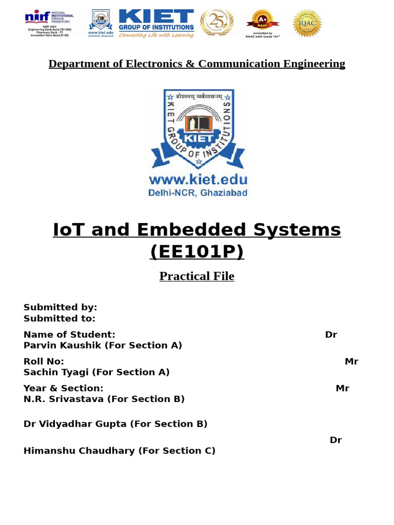 Report Format - MSE - ESE LAb | PDF