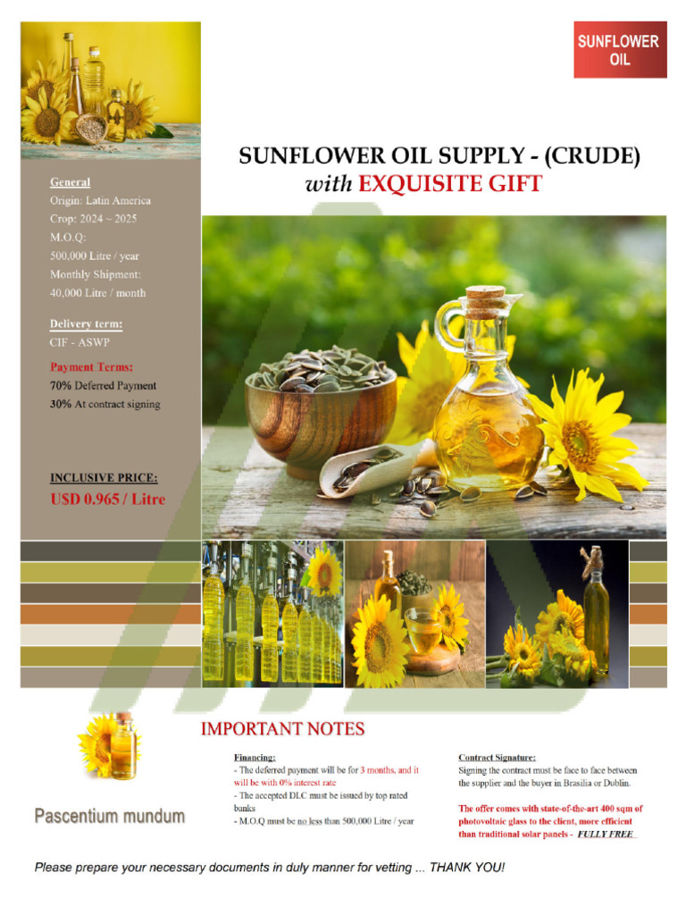 Edible Oil Offer - 2025 | PDF