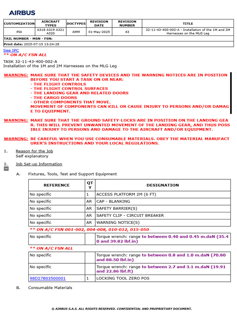 PIA - A318 - A319 - A320 - A321 - AMM - 01-May-2025 - 32-11-43-400-002 ...