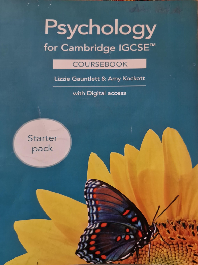 Psychology 1 Cambridge | PDF