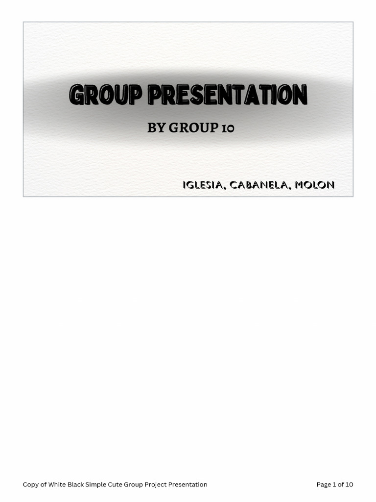 White Black Simple Cute Group Project Presentation - 20250716 - 122310 ...