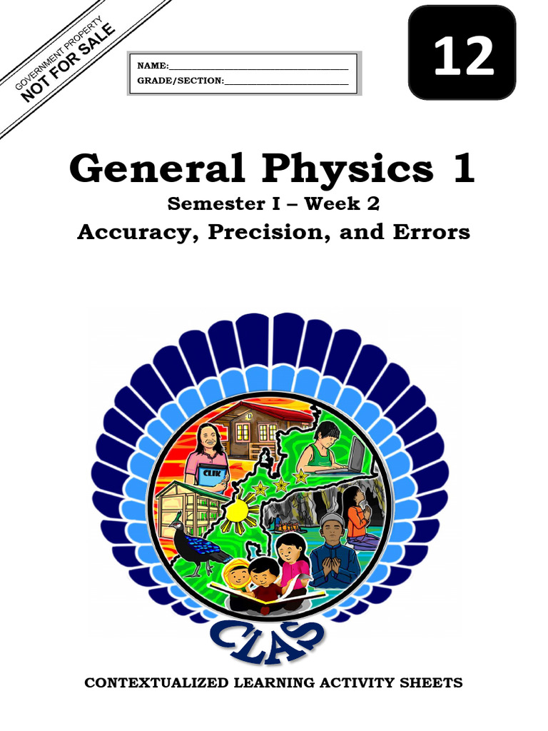 Specialized 12 GeneralPhysics1 SemI CLAS2 Accuracy PrecisionandErrors v1 - RHEA ANN NAVILLA ...