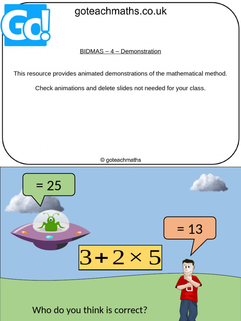 Understanding BIDMAS Operations | PDF | Mathematics | Arithmetic