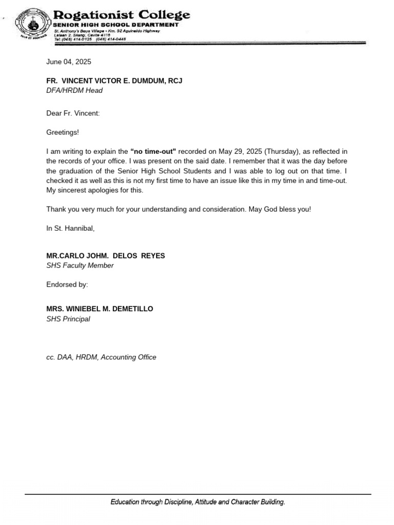 Explanation for Time Log Issues | PDF