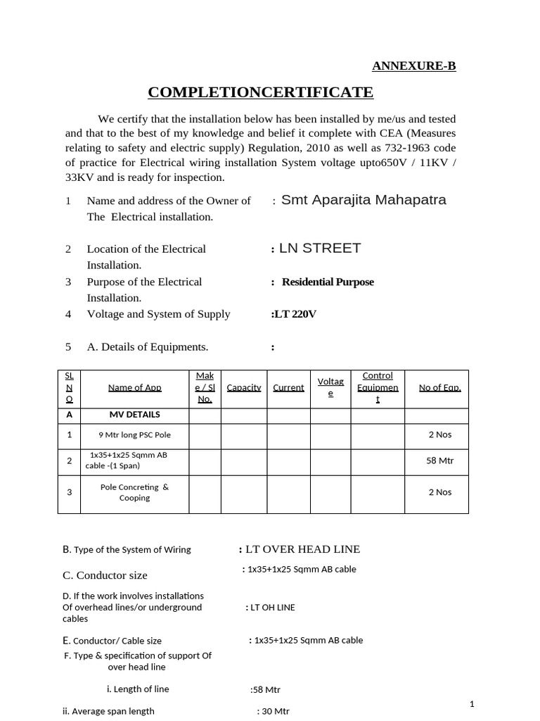 Completion Certificate LT Extention-Smt Aparajita Mahapatro | PDF