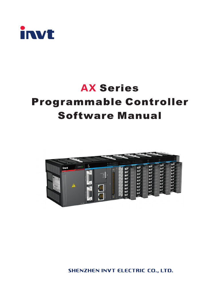 Ax Programmable Controller Software Manual V1.1 ENG | PDF | Computer Program | Programming