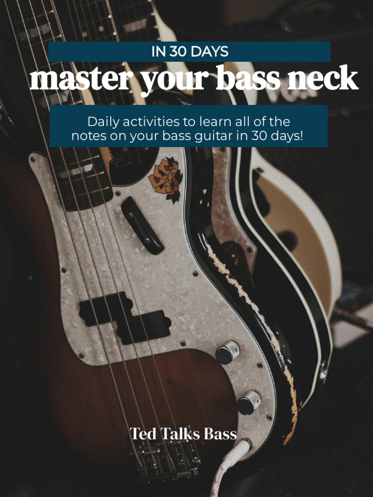 Master Your Bass Neck Learn All The Notes in 30 Days - 6798eeea | PDF ...