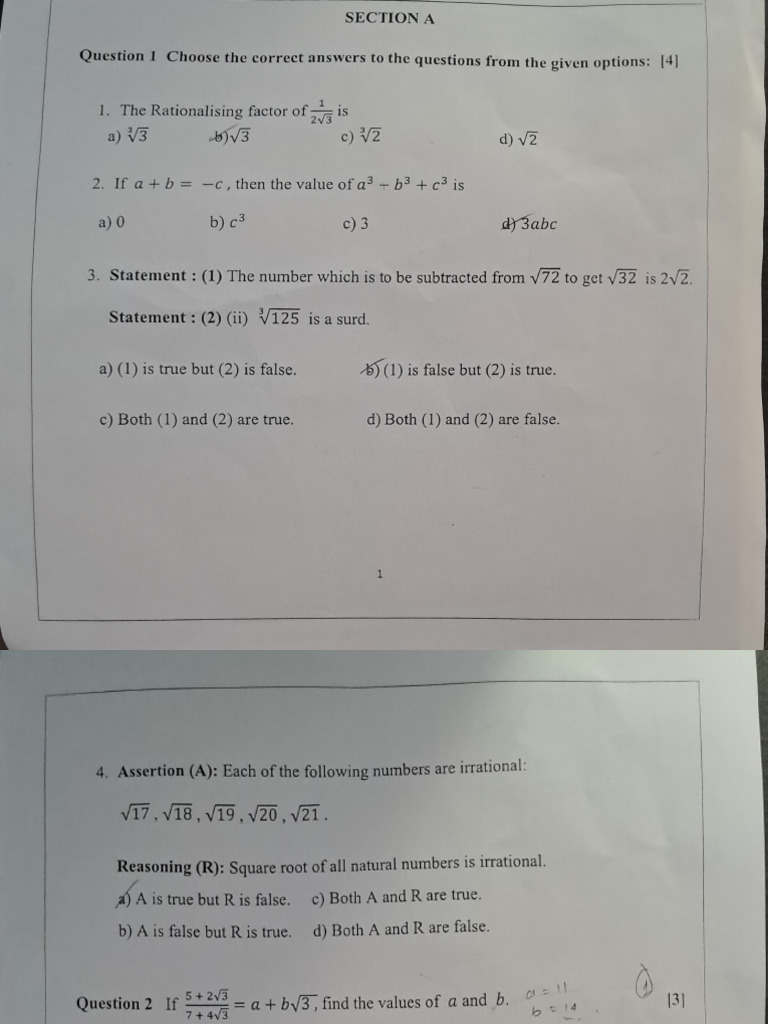 WT1 Maths | PDF