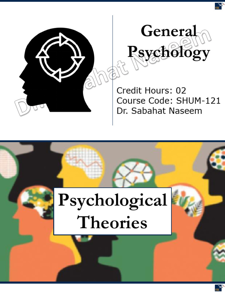 3 Psychological Theories | PDF | Classical Conditioning | Behaviorism