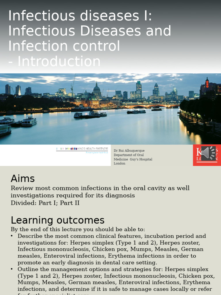 HD Infectious Diseases Introduction | PDF | Infection | Measles