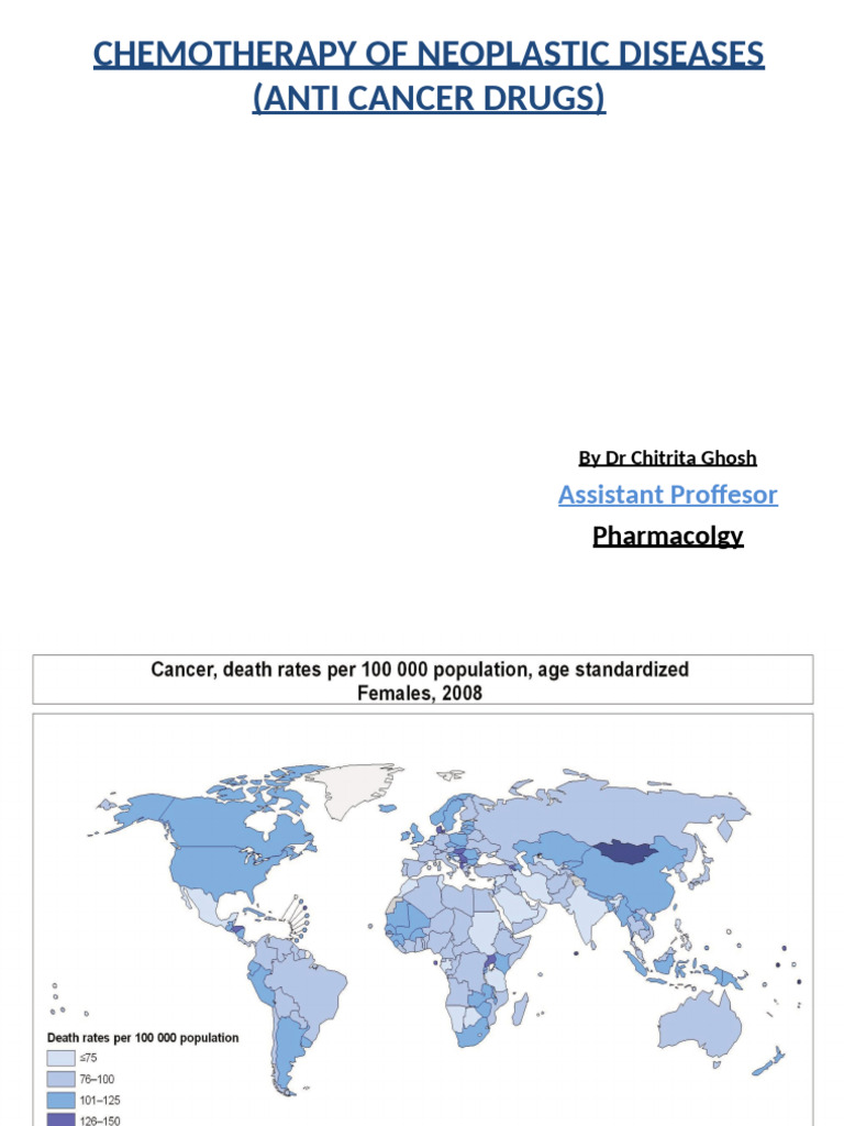 Chemotherapy - Cancer PPT File Class Notes | PDF