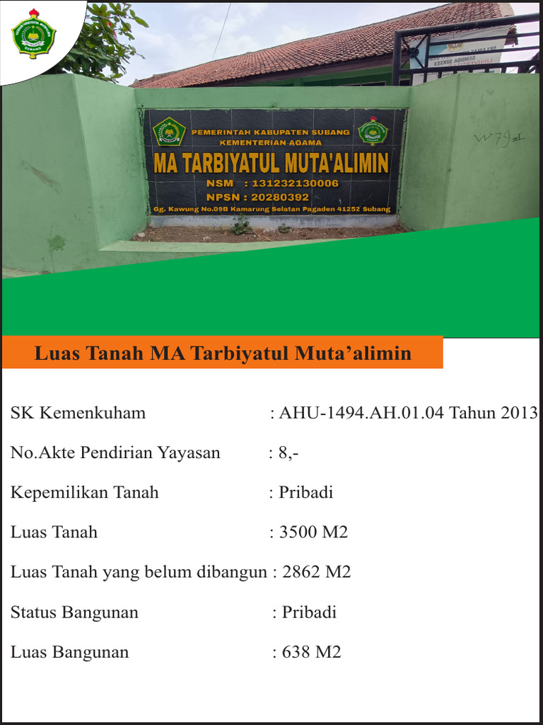 Luas Tanah | PDF