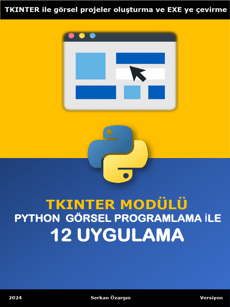 Python Görsel Programlama Ile 12 Uygulama | PDF