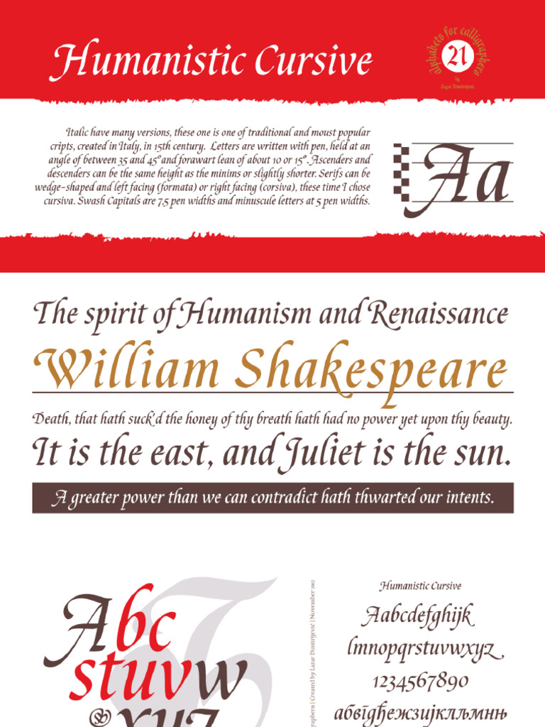 Cal Humanistic Cursive | PDF