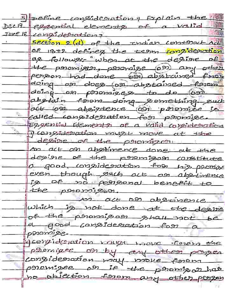 Contract 1st Sample | PDF