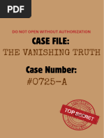 Unsolved Case 1 | PDF