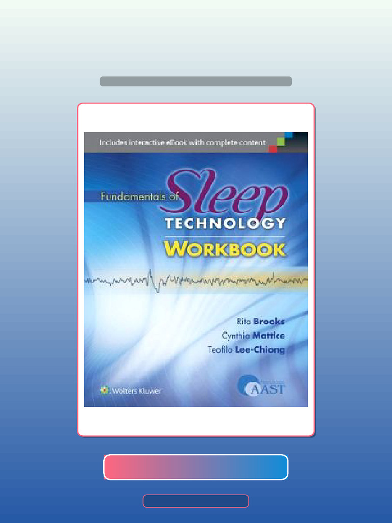 Real Test Bank Fundamentals of Sleep Technology Workbook Digital Bundle ...