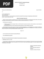 GST Audit Notice - Form ADT-01 | PDF