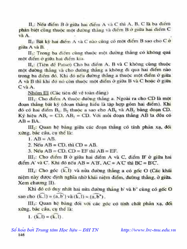 phan II - Hinh học so cap - 4 | PDF