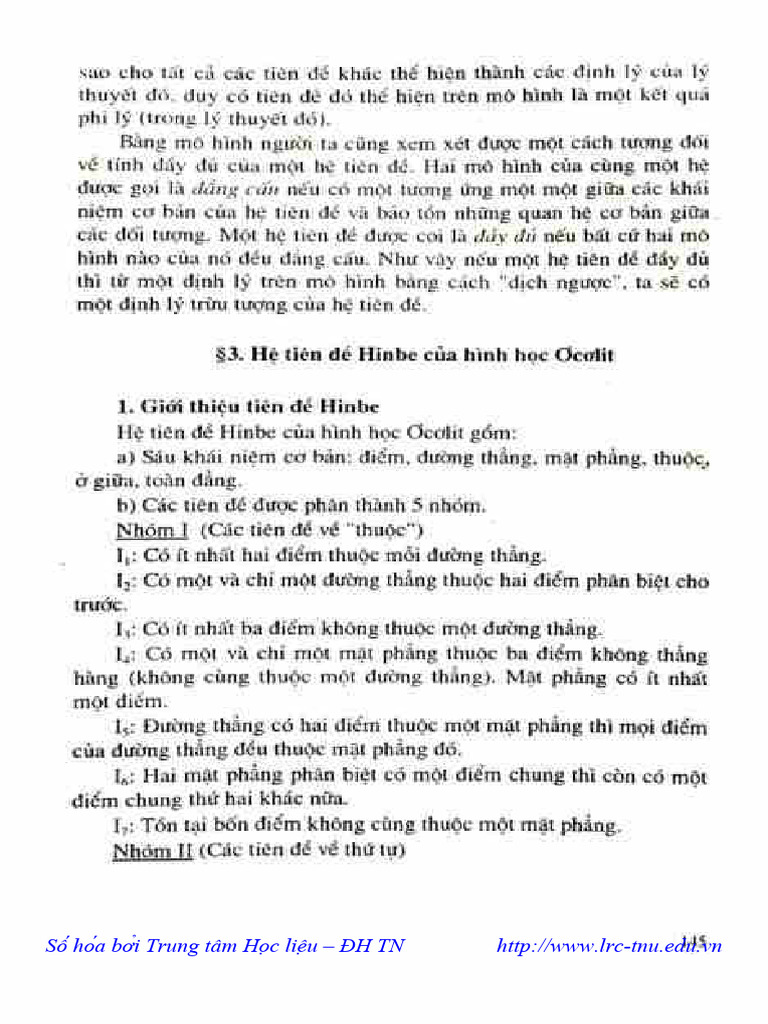 phan II - Hinh học so cap - 3 | PDF