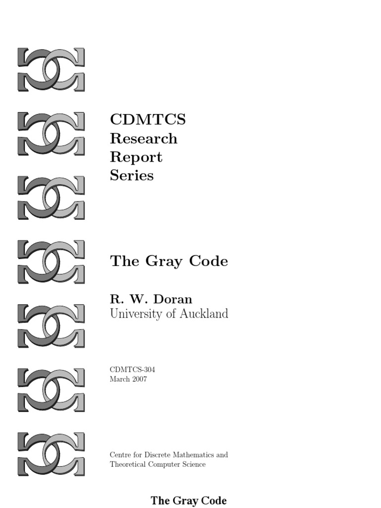 The Gray Code | Encodings | Physics & Mathematics