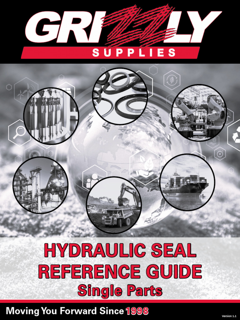 Hydraulic Seal Reference Guide | PDF | Piston | Mechanical Engineering