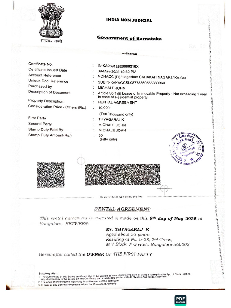 Agreement Pradeep | PDF