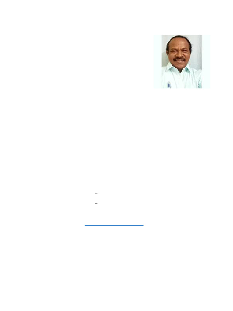 Pius MathiMaran - Bio Data | PDF