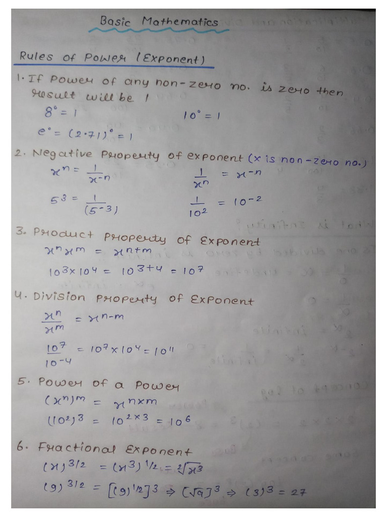 XIPN Basic Maths | PDF