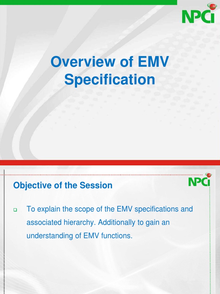 EMV Overview | PDF | Emv | Debit Card